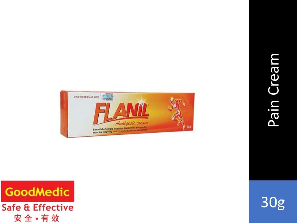 Flanil analgesic cream (30g/60g) | Lazada