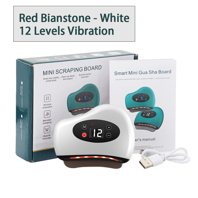 Dearbeauty Bảng Điện Gua Sha Mát Xa Tần Số Siêu Nhỏ Nén Nóng NẠO VÉT ...