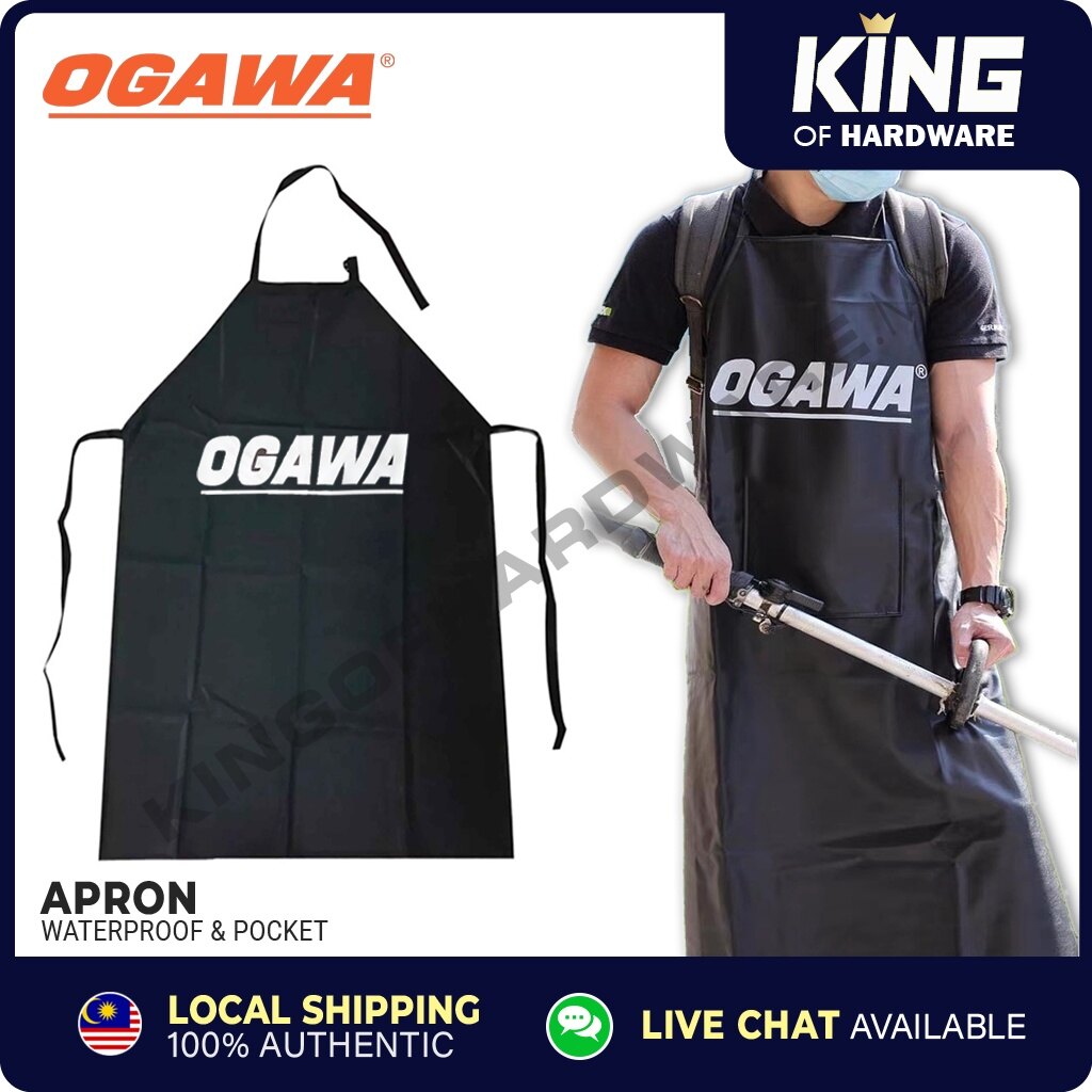 Ogawa Grass Cutter Apron | Baju Mesin Rumput | Tebal & Waterproof ...