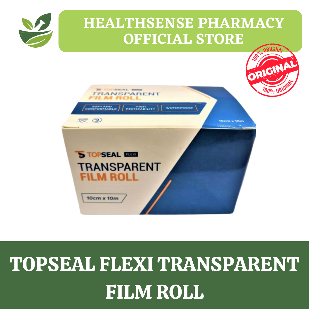 TOPSEAL FLEXI TRANSPARENT FILM ROLL | Lazada