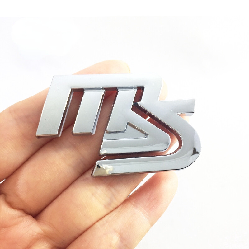 ZR 1 x Metal MAZDASPEED MS Letter Car Auto Decorative Rear Trunk Emblem ...
