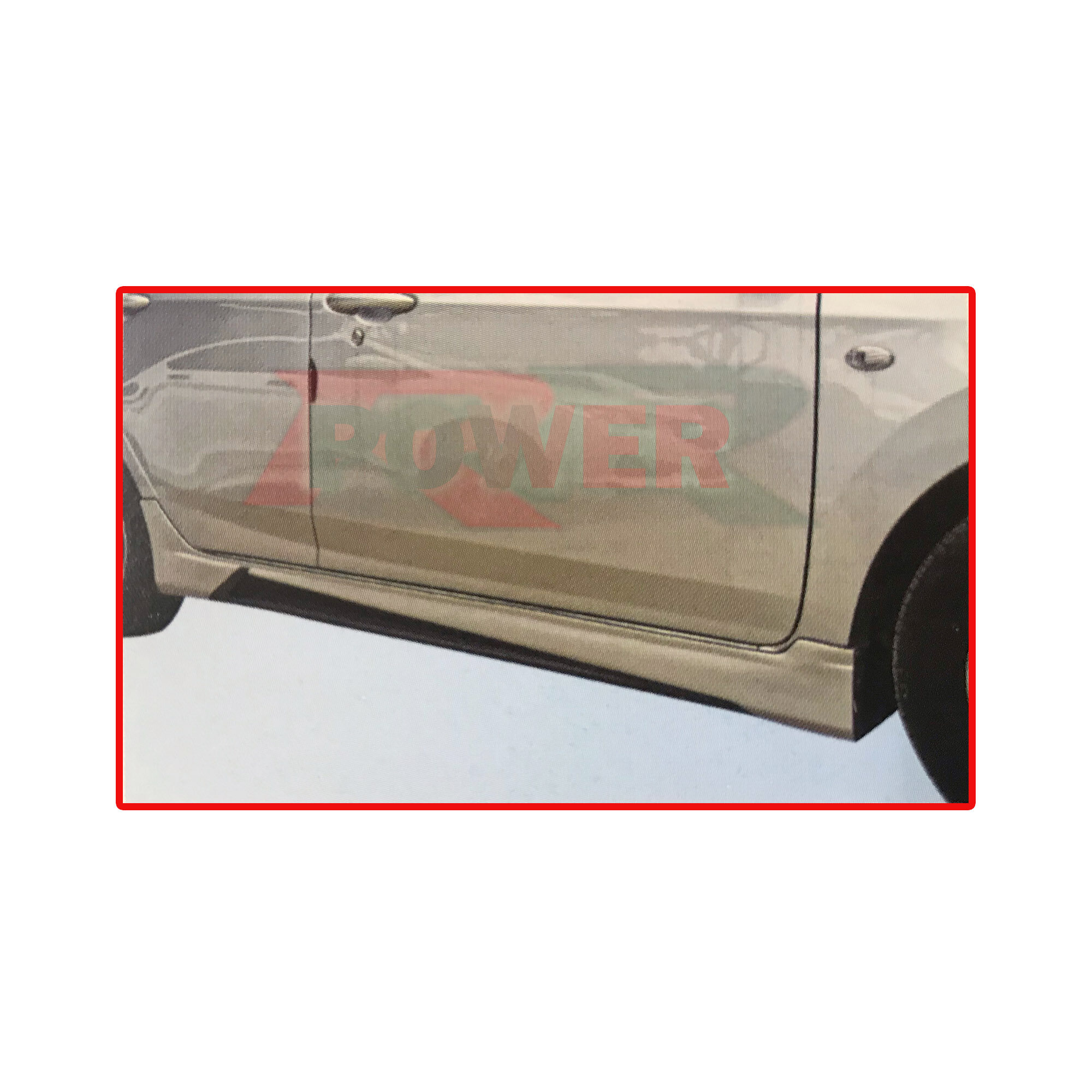 Perodua Bezza (2016) DRIVE 68 Style Side Skirt Door Under Lower Spoiler ...
