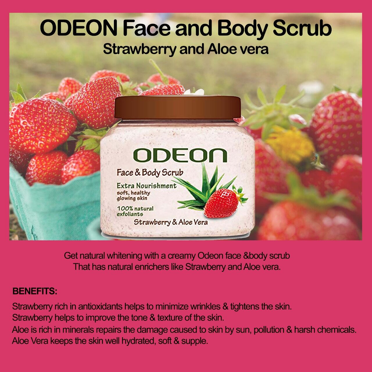ODEON ALL SCRUB 500ML BATH AND BODY FACE SCRUBS-500ML NEW PACK | Lazada