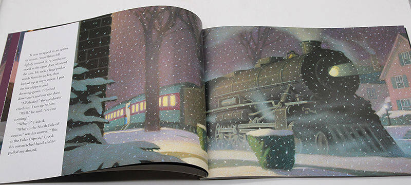 The Polar Express Polar Express Chris Van Allsburg Kedijk Gold Award ...