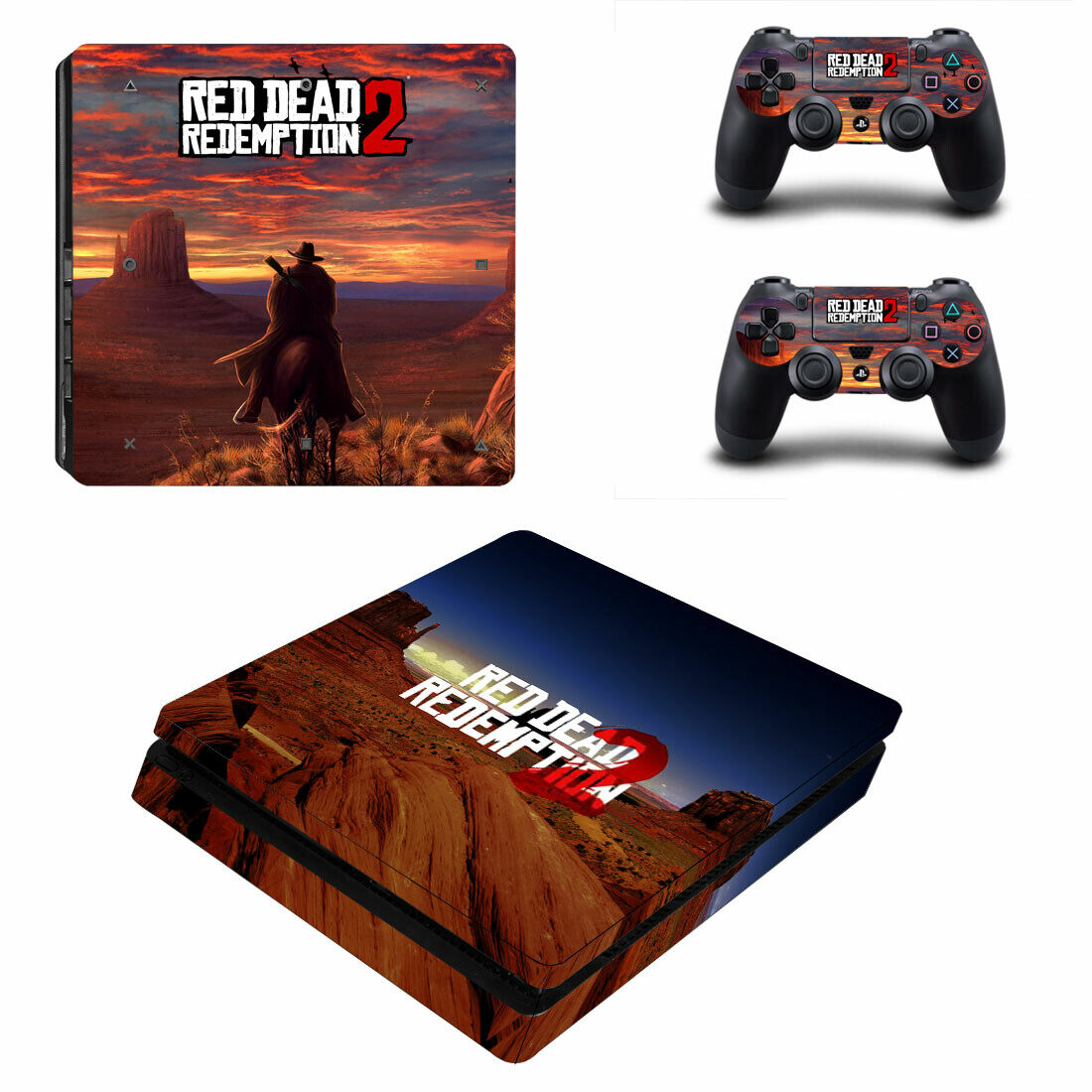 Red Dead Redemption PS4 Slim Sticker Play Station 4สติกเกอร์ผิวรูปลอก ...