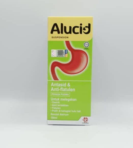 Alucid Suspension 100ml/Tablet | Lazada