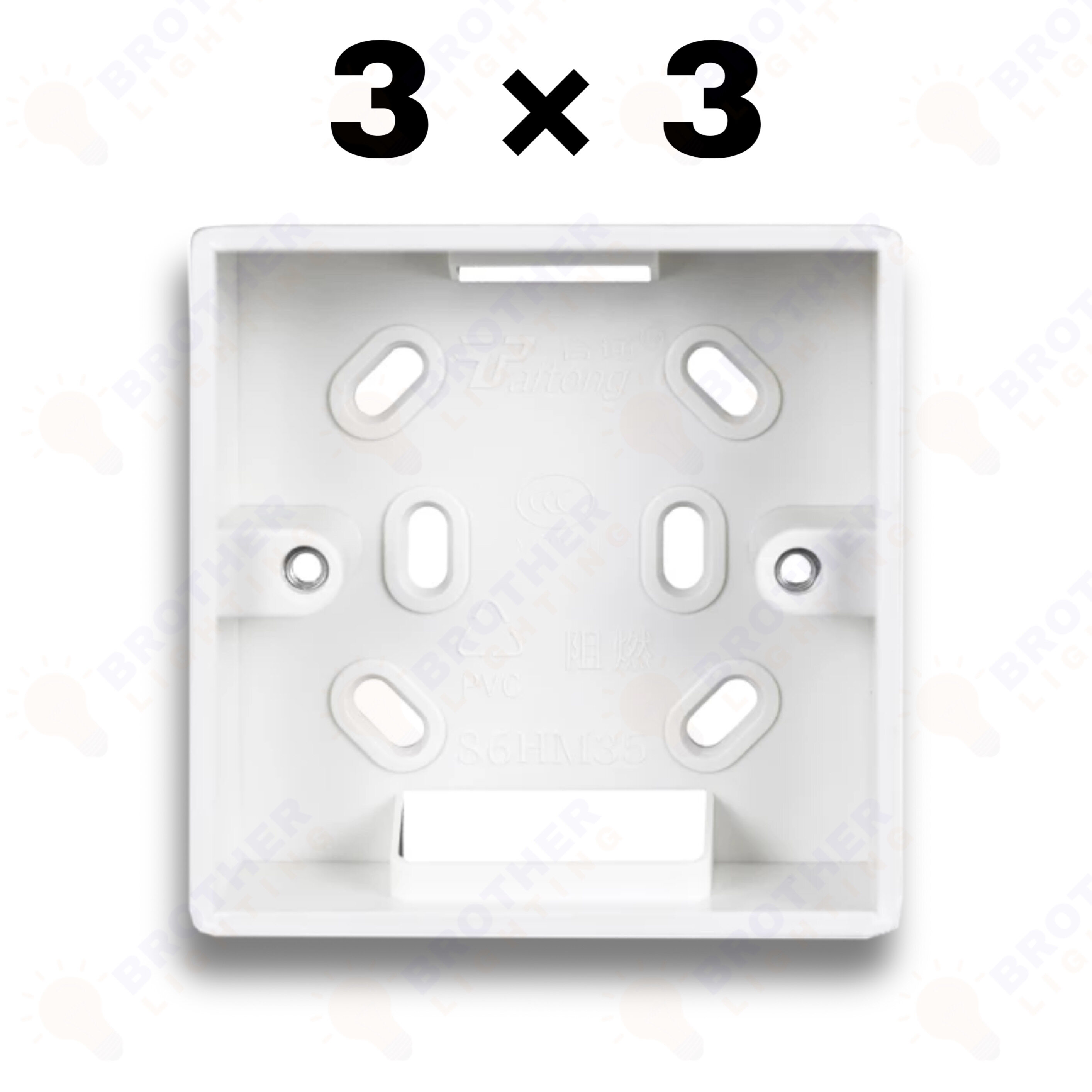 Surface/Conceal Nut box base cover for plug socket switch socket besi ...