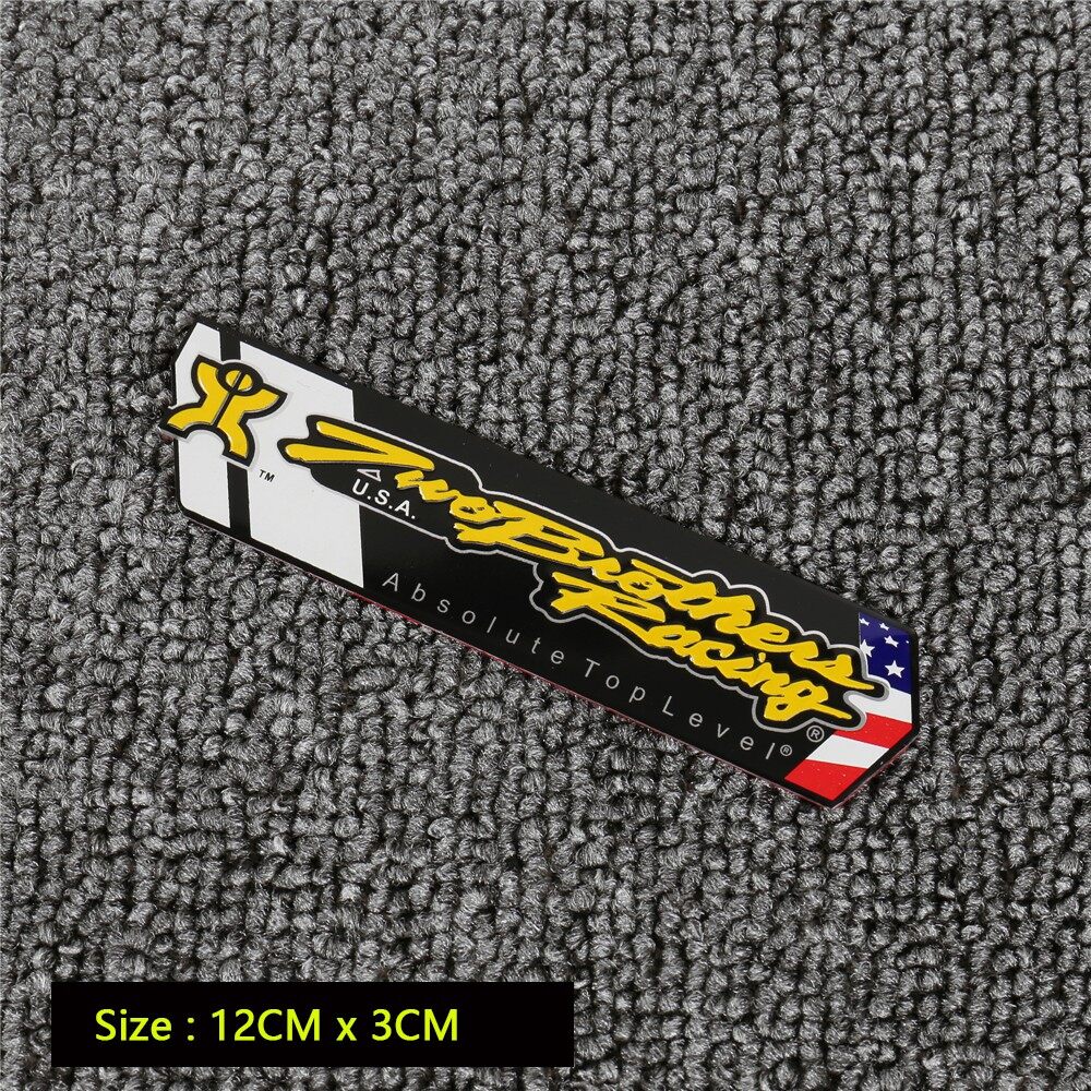 Motorcycle Car Aluminium Heat-resistant Exhaust Pipes Sticker Label ...