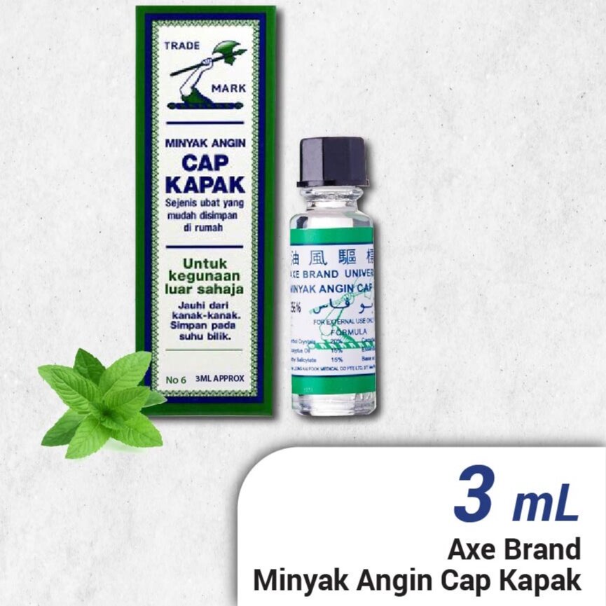 Minyak Cap Kapak (All Size) Minyak angin ( 56ml / 28m / 14ml / 10ml ...
