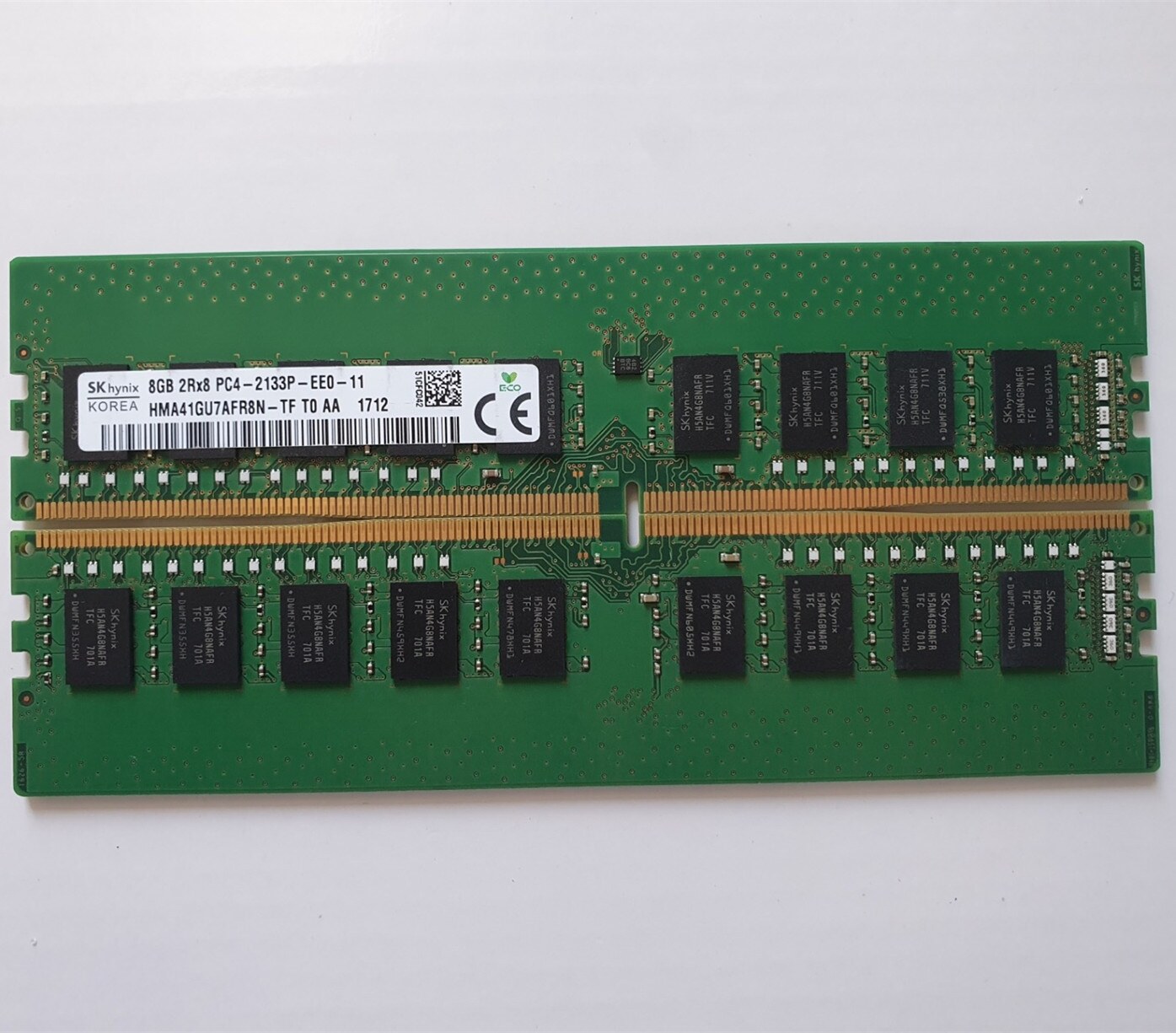 SKhynix DDR4 RAMs ECC UDIMM DDR4 8GB 2Rx8 PC4 2133P EE0 11/10หน่วย ...