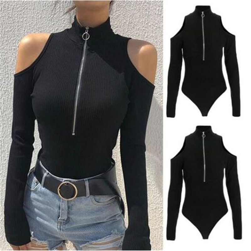 Beautifultime Áo Liền Quần Nữ Phong Cách Tiktok Áo Liền Quần Cổ Lọ Thời