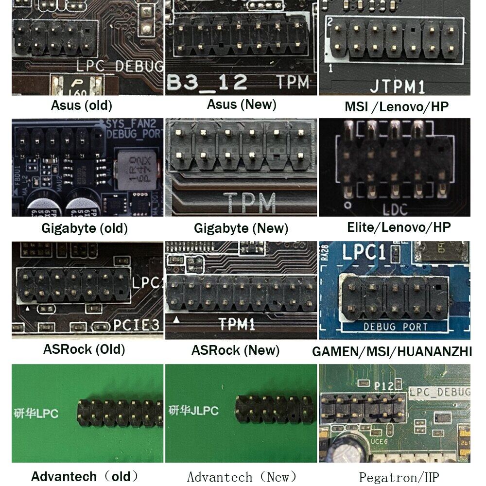 Universal Laptop and PC PCI PCI-E mini PCI-E LPC motherboard Diagnostic ...