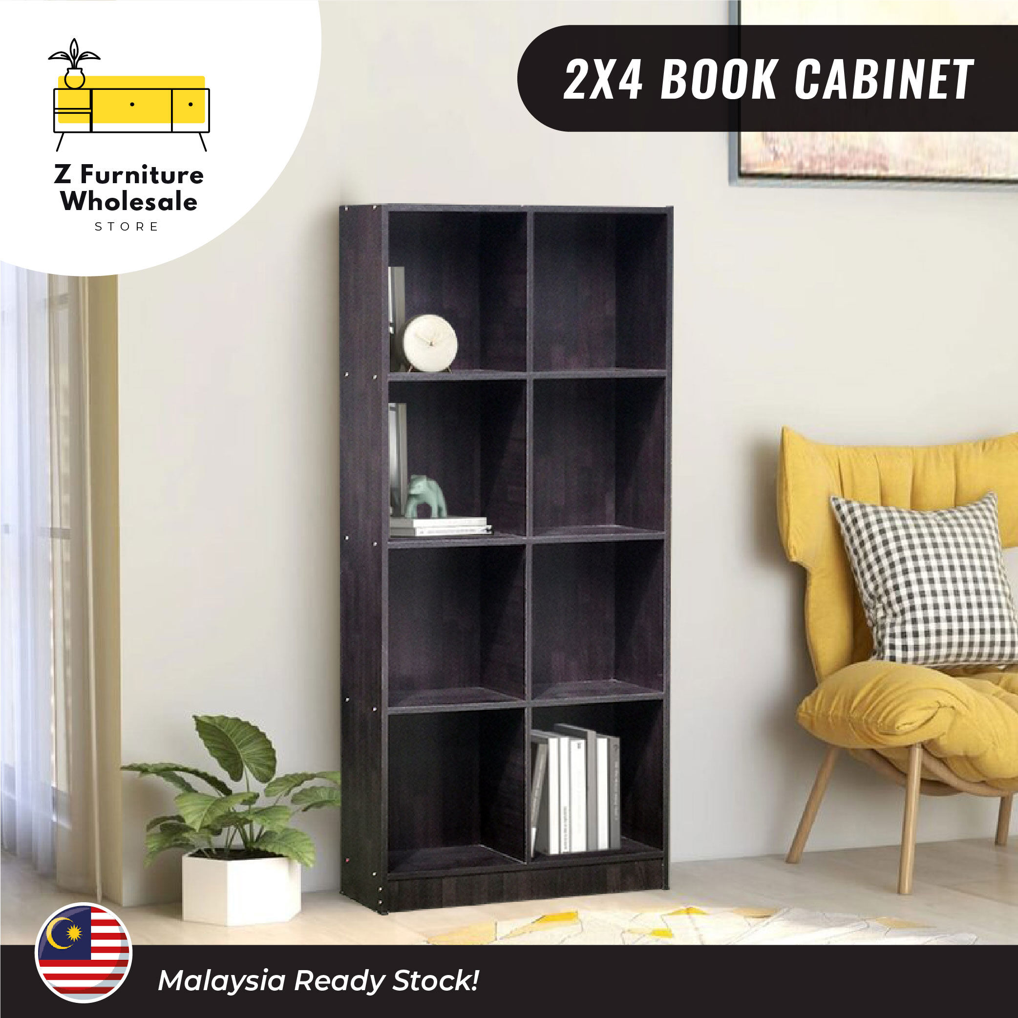 8 Compartment File Cabinet Storage/ Book Shelf/ Book Rack/ Bookcase ...