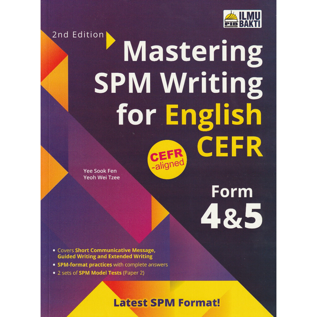 MASTERING SPM WRITING FOR ENGLISH CEFR SPM | Lazada