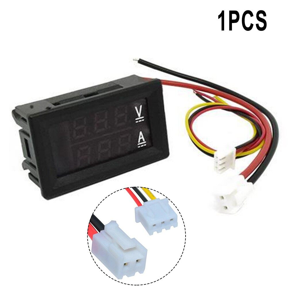 ยี่ห้อใหม่ Ammeter Dual LED Gauge เปลี่ยนโวลต์แอมป์มิเตอร์1ชิ้น ...