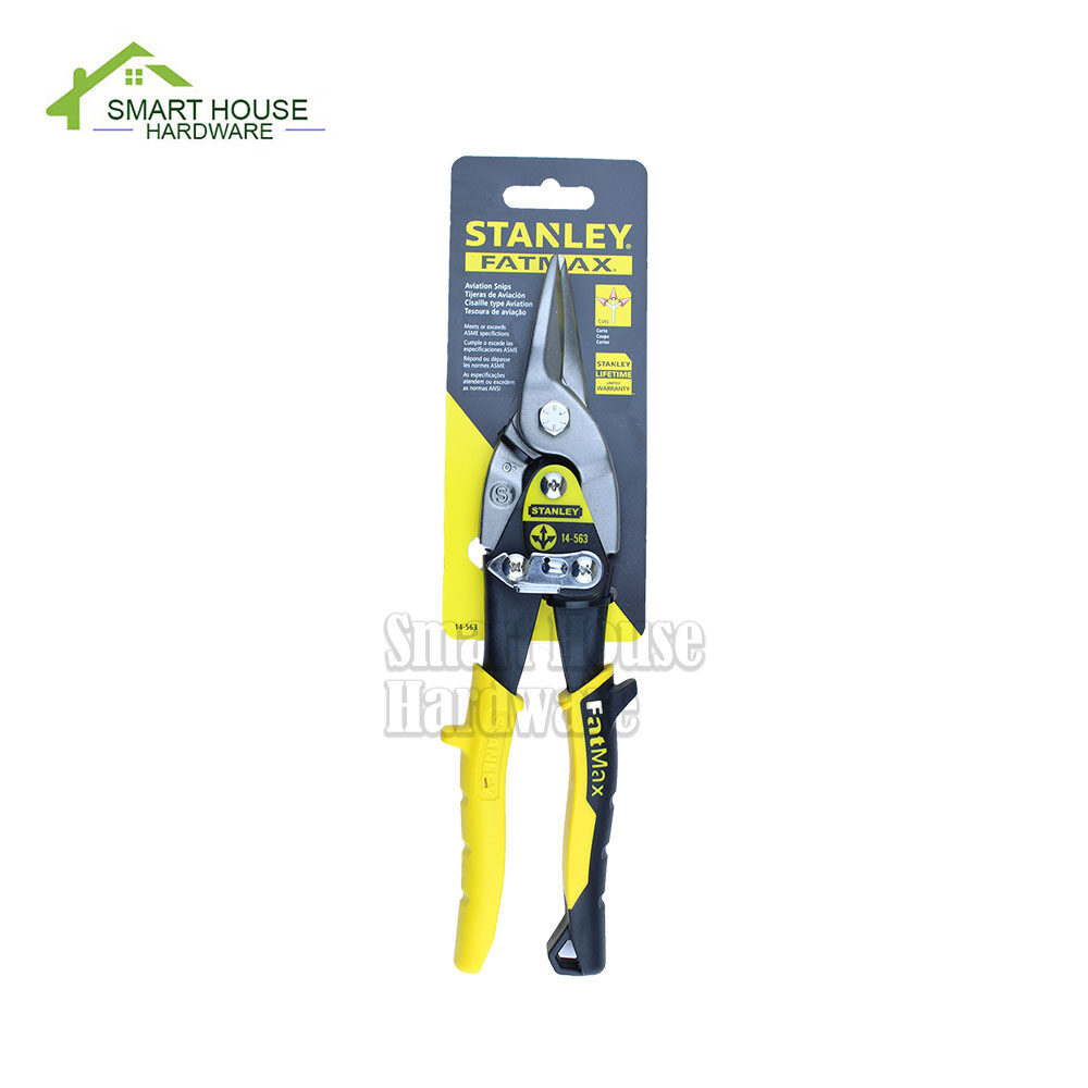 STANLEY Aviation Snip 10" Fatmax Straight Cut Cutter 14-563 Potong ...