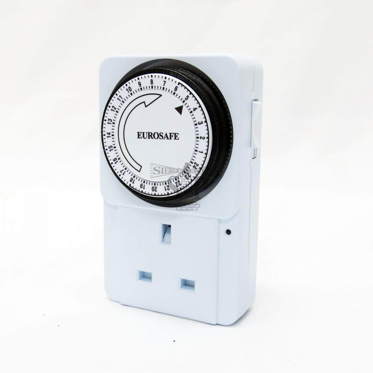 Eurosafe 13a 24hours Plug In Timer Switch Sirim Lazada