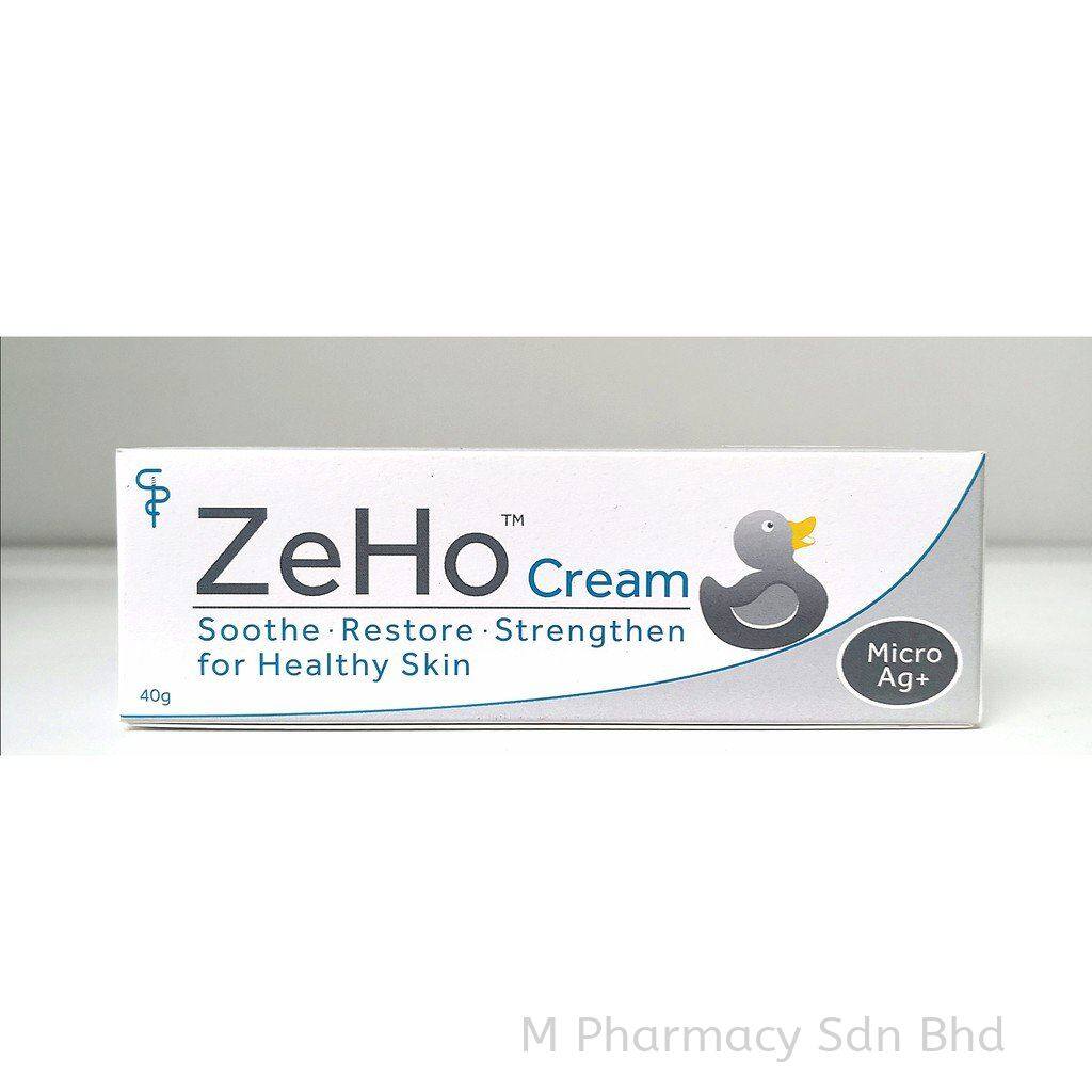 [FM PHARMACY] ZeHo Cream Micro Ag+ (40g) for Anti-Bacteria, Nappy Rash ...