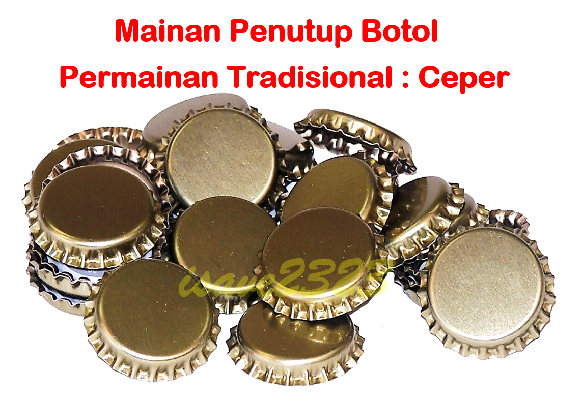 Mainan Penutup Botol (Permainan Tradisional : Ceper) | Lazada