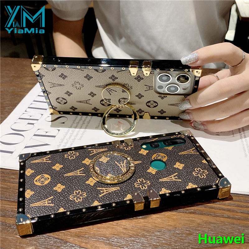 Luxury Luxury โทรศัพท์หนังสำหรับ Huawei Y6P 2020 Y6 Pro 2019 Y7 Pro ...