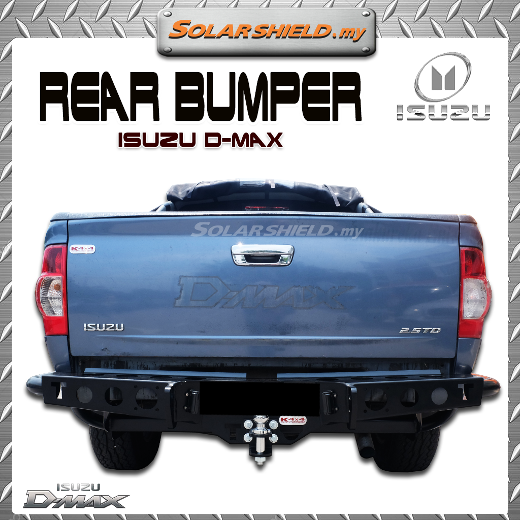 Isuzu D-Max Dmax 2013-2019 Rear Bumper 4X4 Bumper 4X4 Rear Bull Bar 4X4 ...