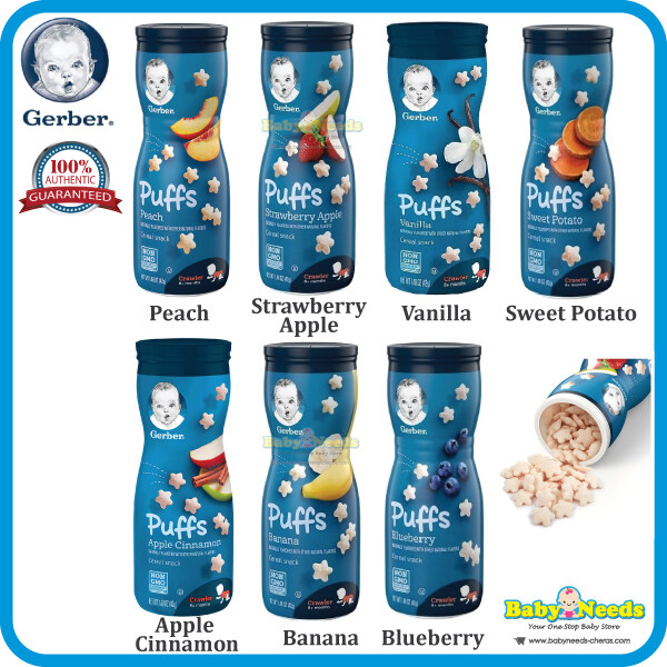 Gerber Baby Cereal Snack Puff | Lazada