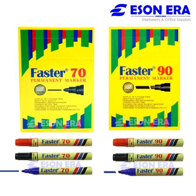 Faster Permanent Marker 70 / 90 1pc | Lazada