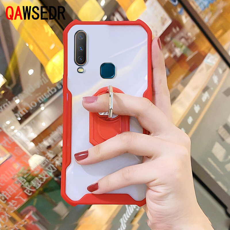 QAWSEDR สำหรับ VIVO Y11 Y12 Y15 Y17 Y19 Y3S ผู้ถือแหวน Anti-Fall กัน ...