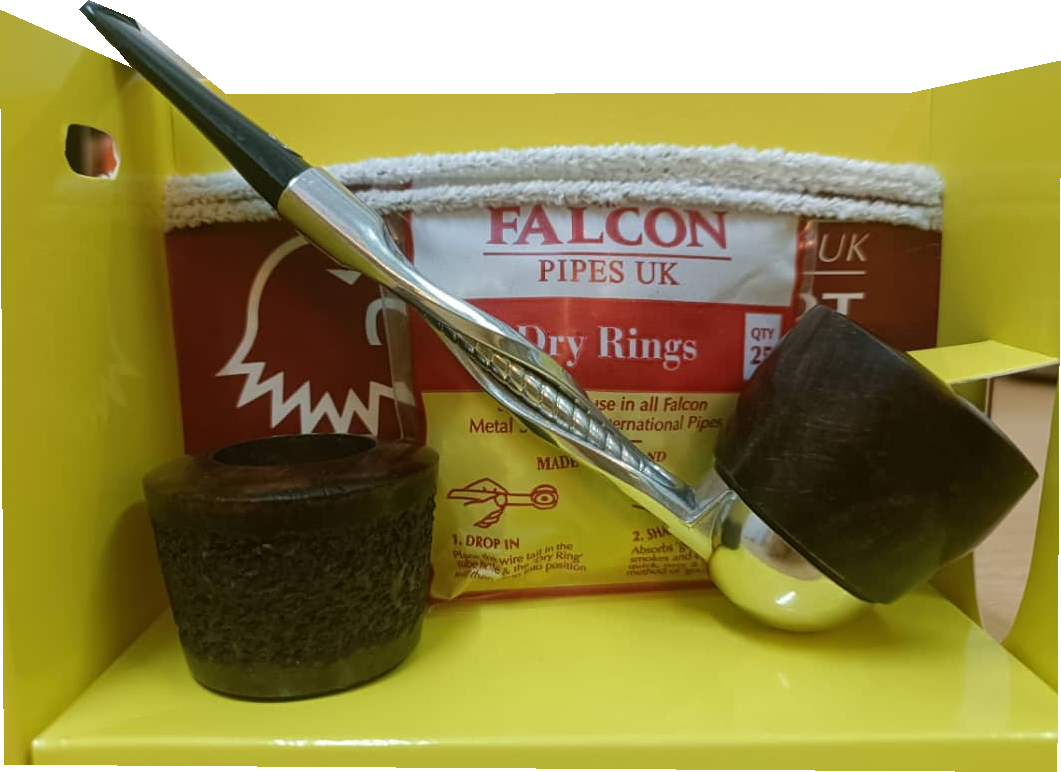 Falcon Pipe Twisted Silver Stem | Lazada