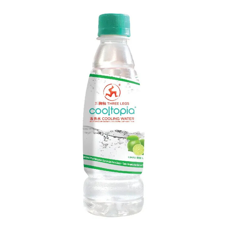 3Legs Cooltopia Cooling Water (Guava/Lime/Lychee/Peach) 320ml | Lazada
