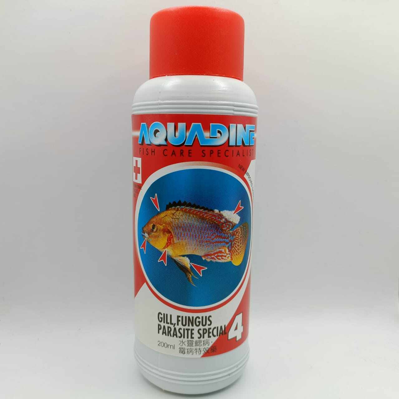 Aquadine Petsto Aquadine Aquarium Anti Chlorine Anti Parasite Cloudness ...