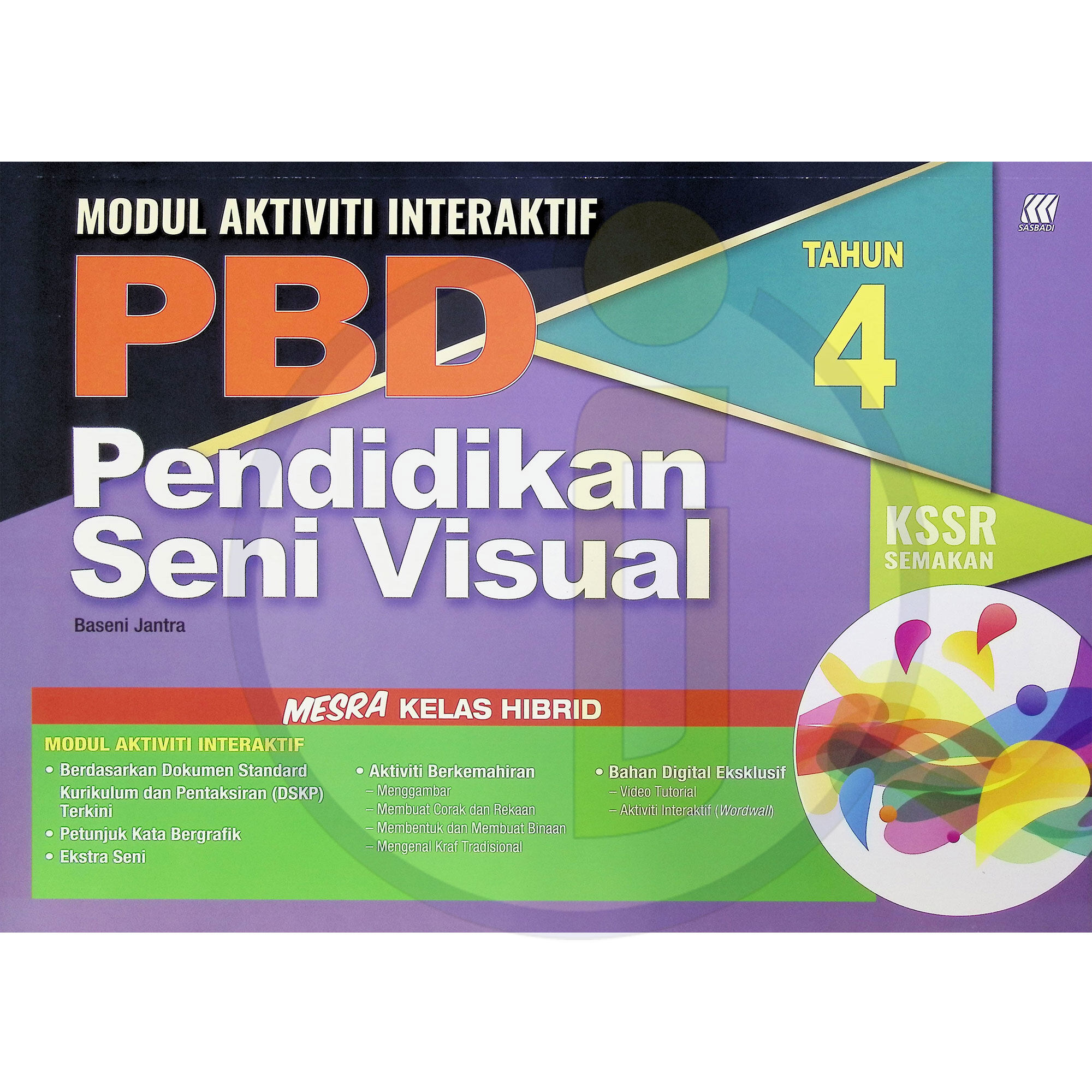 [Intelligent] Sasbadi Modul Aktiviti Interaktif PBD Tahun 4 KSSR 2023 | Lazada