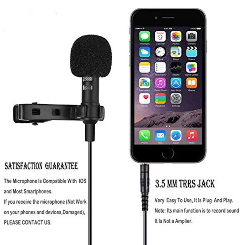 BEAUTYBIGBANG Professional #1 Best Lavalier Lapel Microphone ...