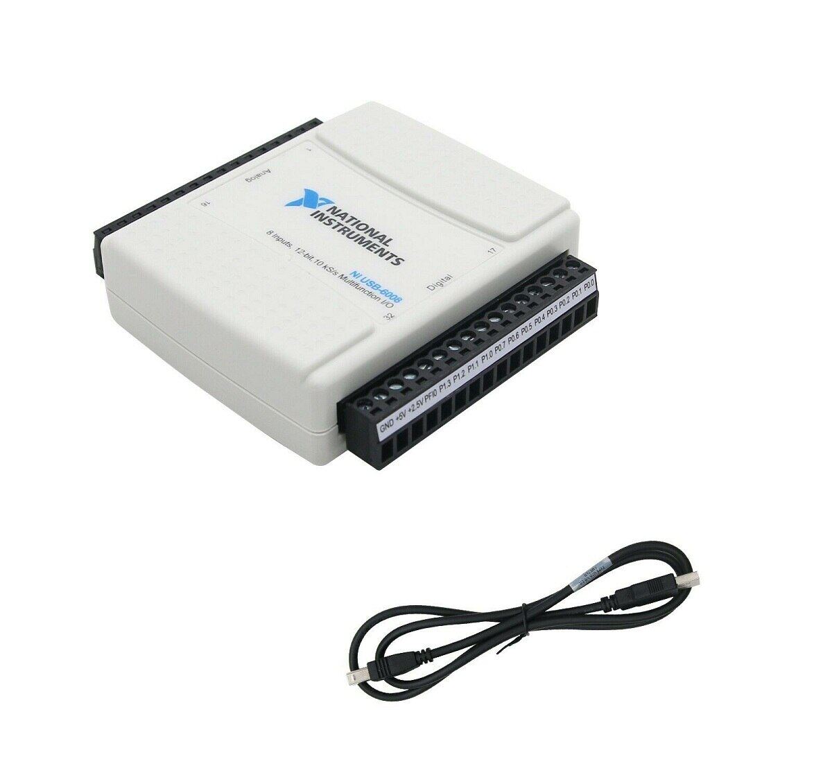 USB-6008 National Instruments การ์ดเก็บข้อมูล USB DAQ 779051-01 Multi ...