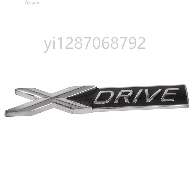 Hot New Metal X Drive XDrive Logo Car Body Emblem Badge Sticker Decal ...
