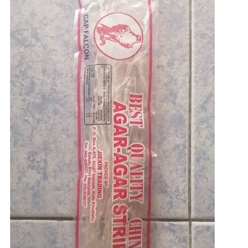 Agar-Agar Strip Double Swallow Brand falcon 7g Agar-Agar Brand Falcorn ...