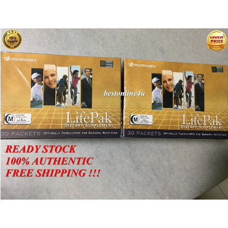 *TWIN PACK* NEW Nuskin Nu Skin Pharmanex Lifepak Life pak dietary ...