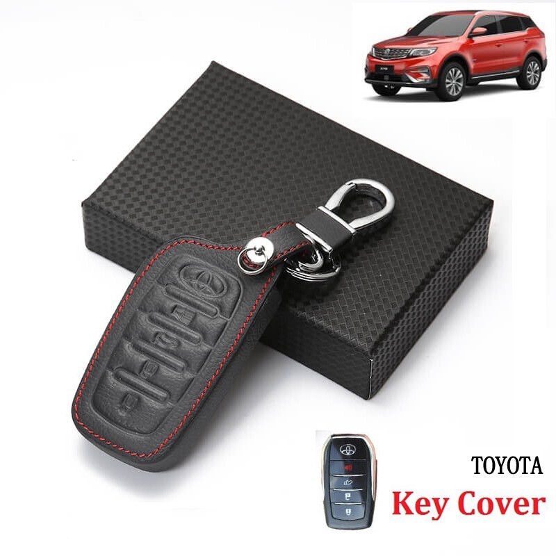 LAIFU Kevlar Remote Key Case for Toyota Fortuner 2015-2020 (Smart Key ...