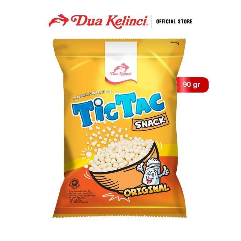 Dua Kelinci Tic Tac Snack Pilus PERISA ORIGINAL 90g | Lazada