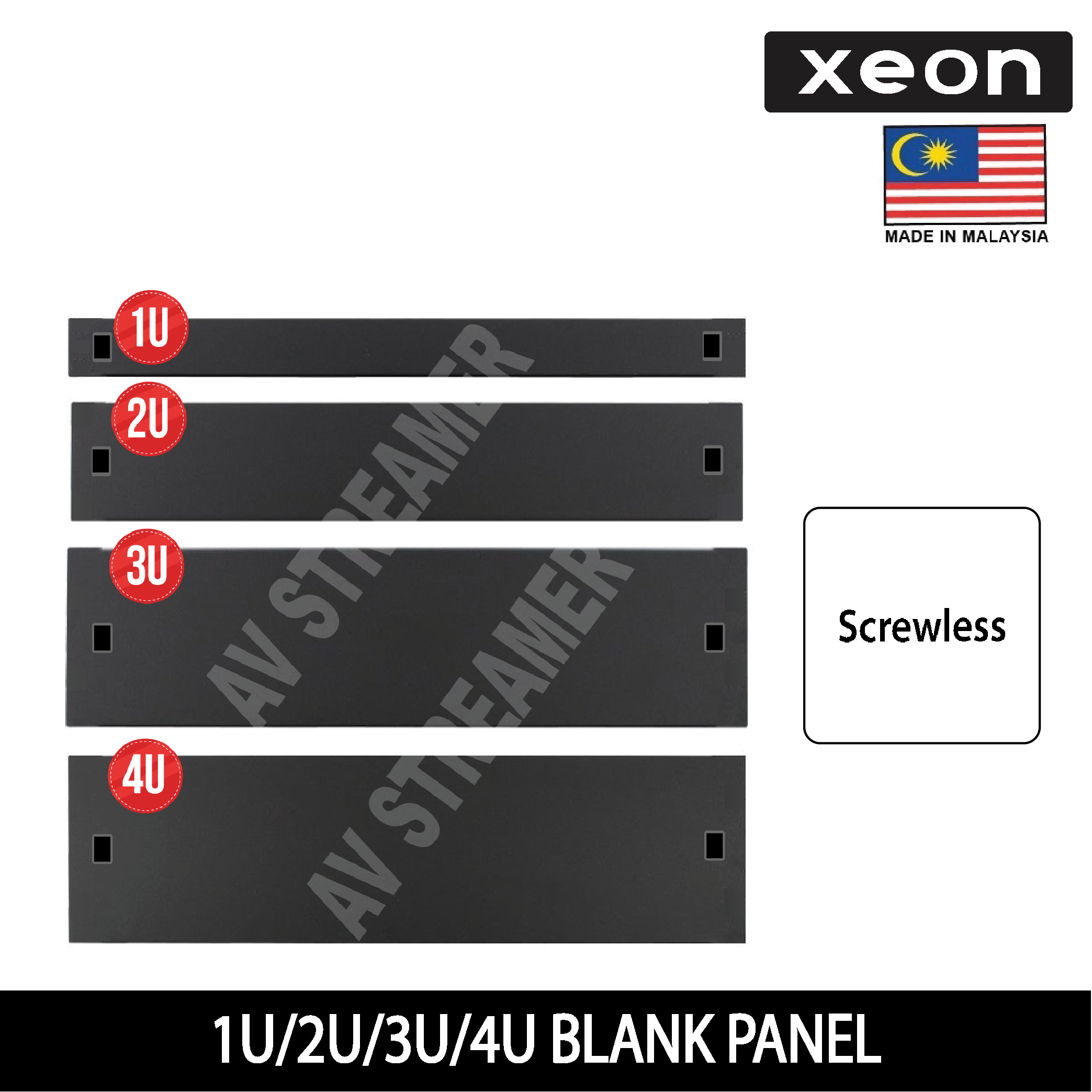 1U/2U/3U/4U Blank Panel Server Rack | Lazada