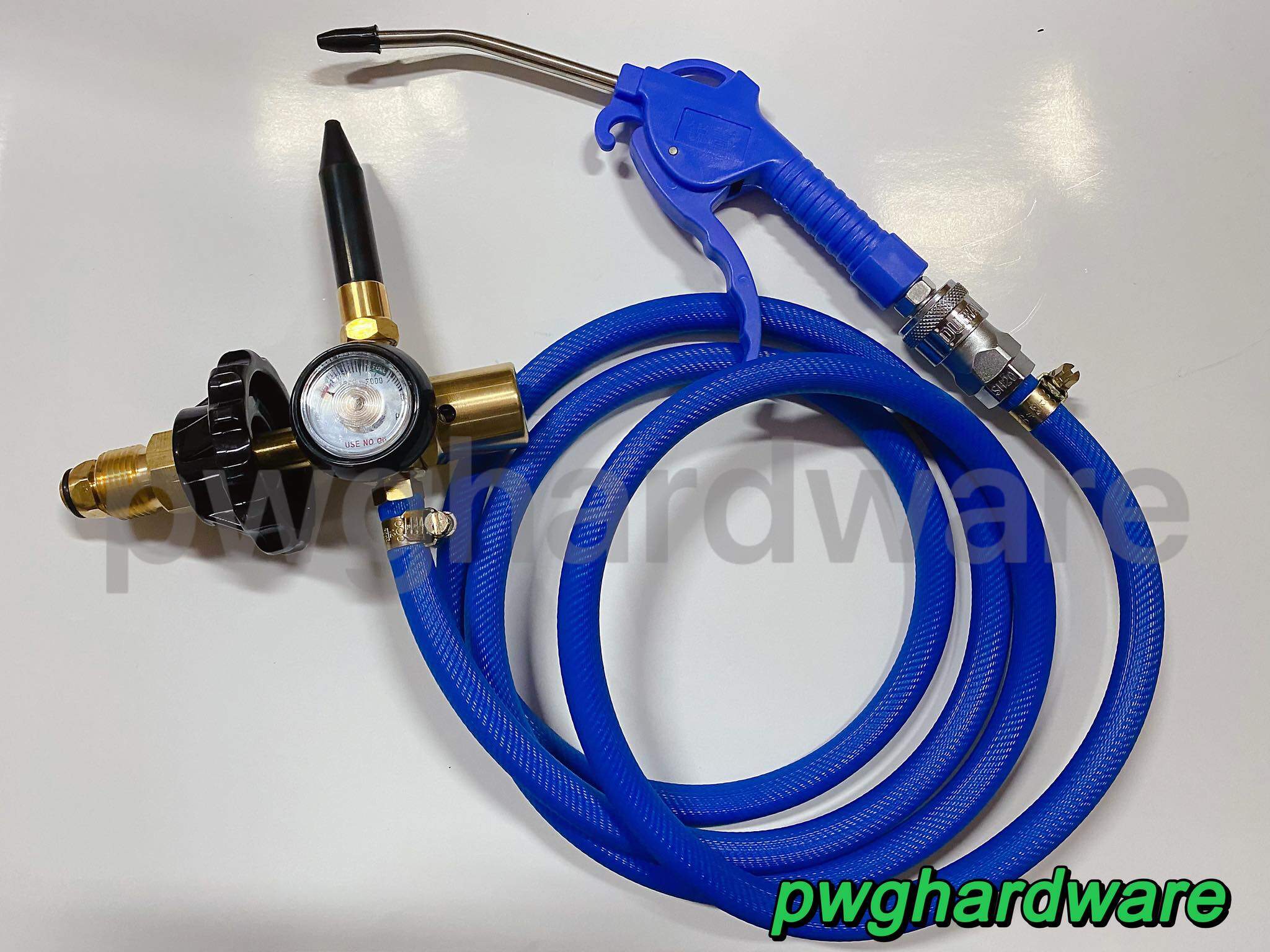 2 WAY HELIUM GAS REGULATOR / BALLOON GAS REGULATOR GUN & HOSE / KEPALA ...