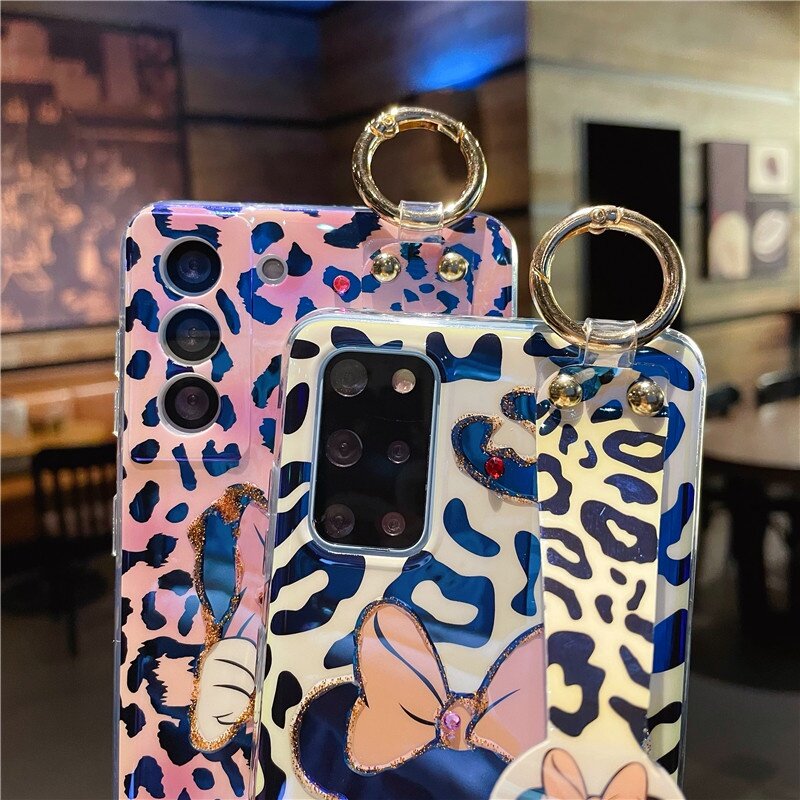 【2.2】สำหรับ Samsung Galaxy S21 S20 Plus Ultra S21FE S20FE S10 Plus หมายเหตุ20 Ultra ลายเสือดาว ...