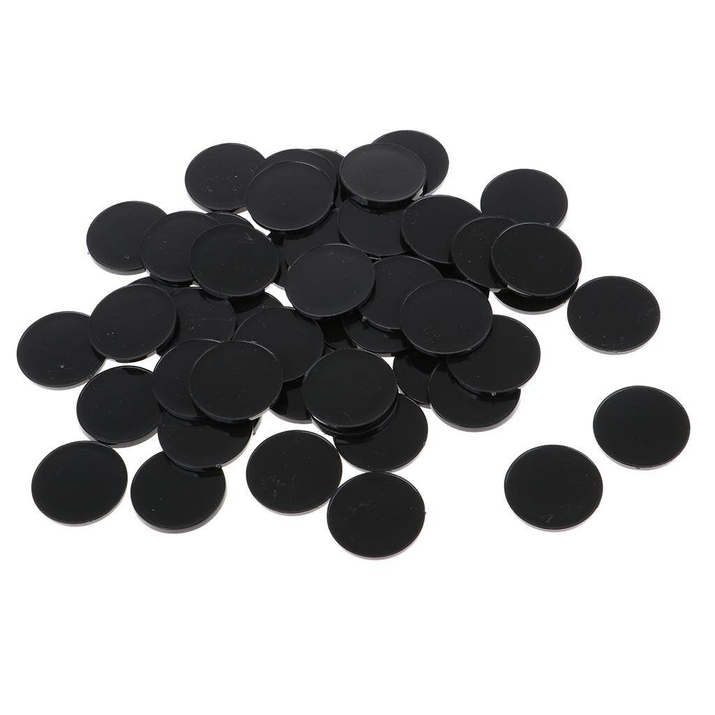 CCAngel 50pcs Plastic Round Base 22mm Miniature Display Stand RPG ...