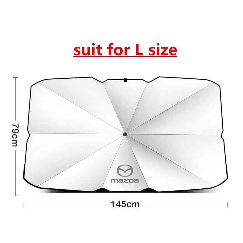 Car Foldable Sun Umbrella Windshield Block Heat UV Sun Shade Umbrella ...