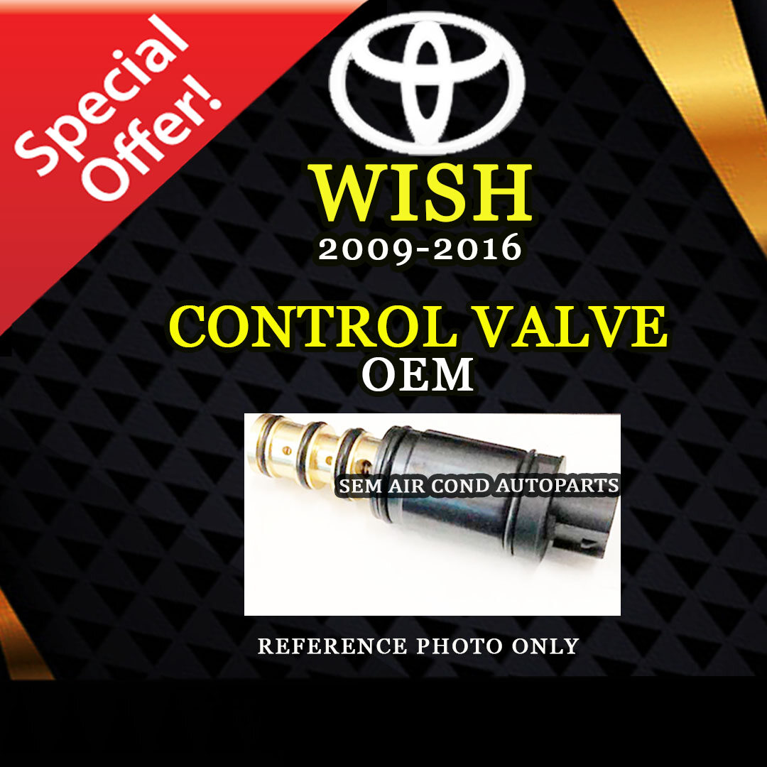 TOYOTA WISH ZGE20 2009-2016 YEAR OEM NEW CONTROL VALVE (CAR AIRCOND ...
