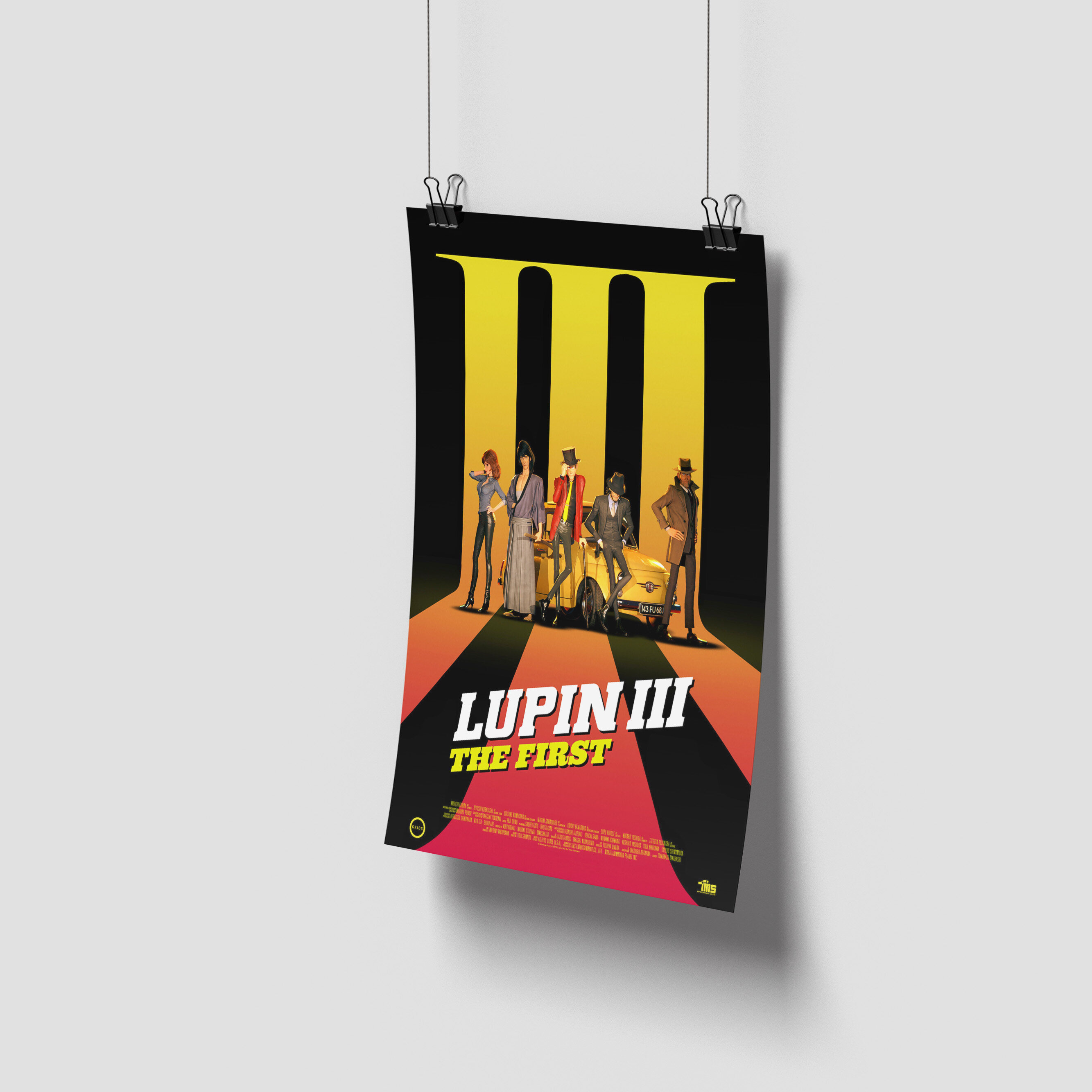 Lupin III Canvas Painting Lupin III Poster Anime Lupin Wall Art ...