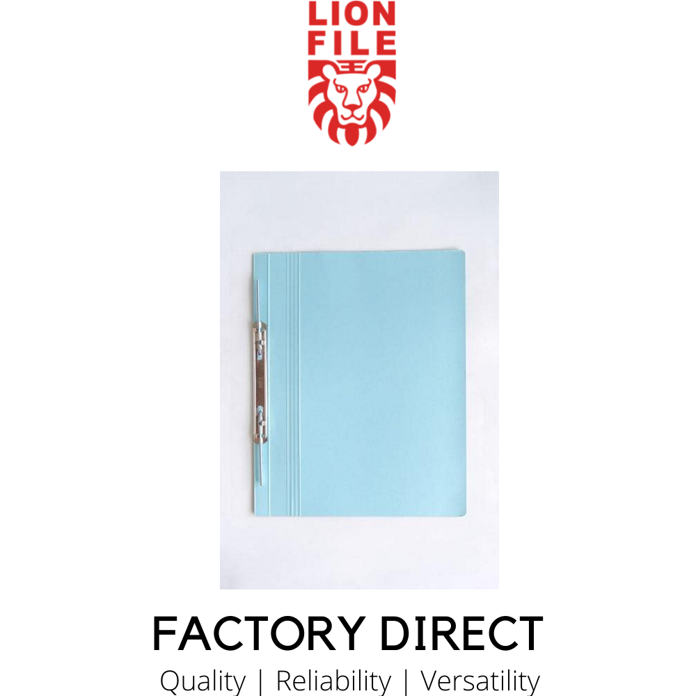 Lion File (200gsm) Manila Files with Spring Mech. - MF604 10pcs/200pcs ...