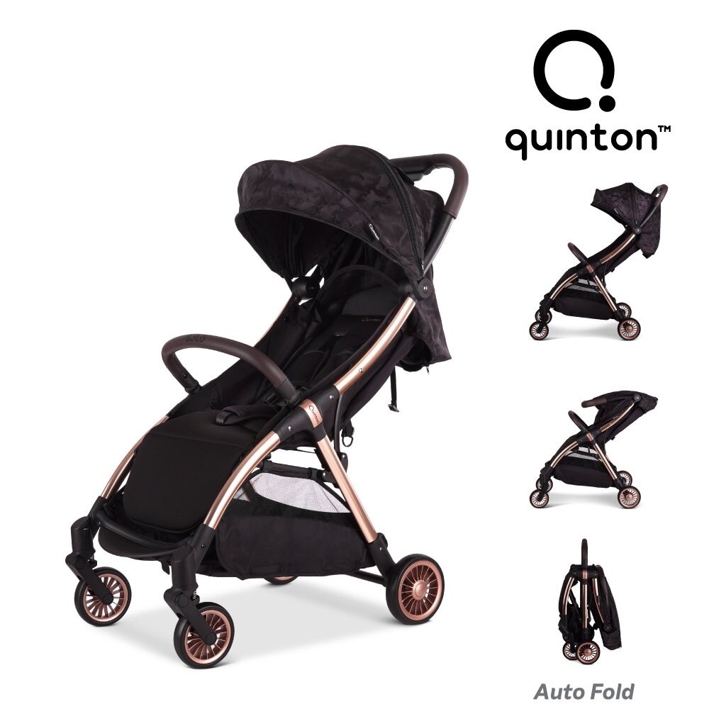 Quinton Lightweight Stroller Gold Stroller Quinton Light Fold Stroller ...