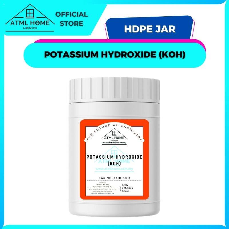Potassium Hydroxide (KOH) Flake / Caustic Potash (HDPE JAR) | Lazada