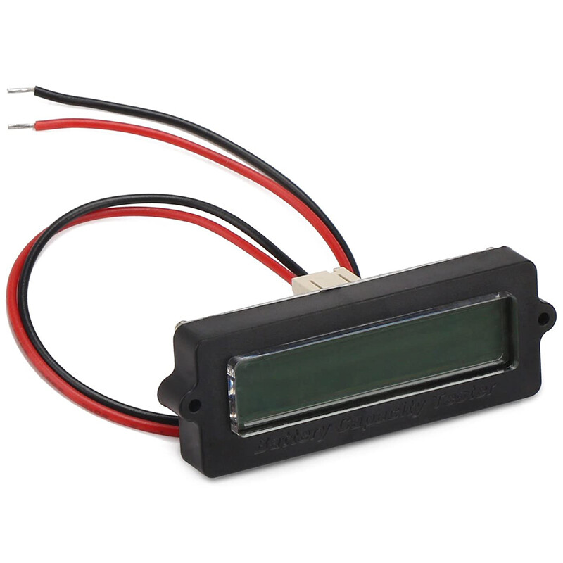 Blue Back-Light LCD Battery Capacity Monitor DC 8-63V Lithium Ion ...